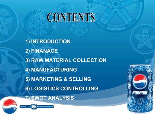 PEPSI PRESENTATION (ppt) | PPT