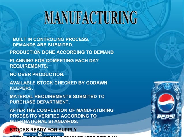PEPSI PRESENTATION (ppt) | PPT