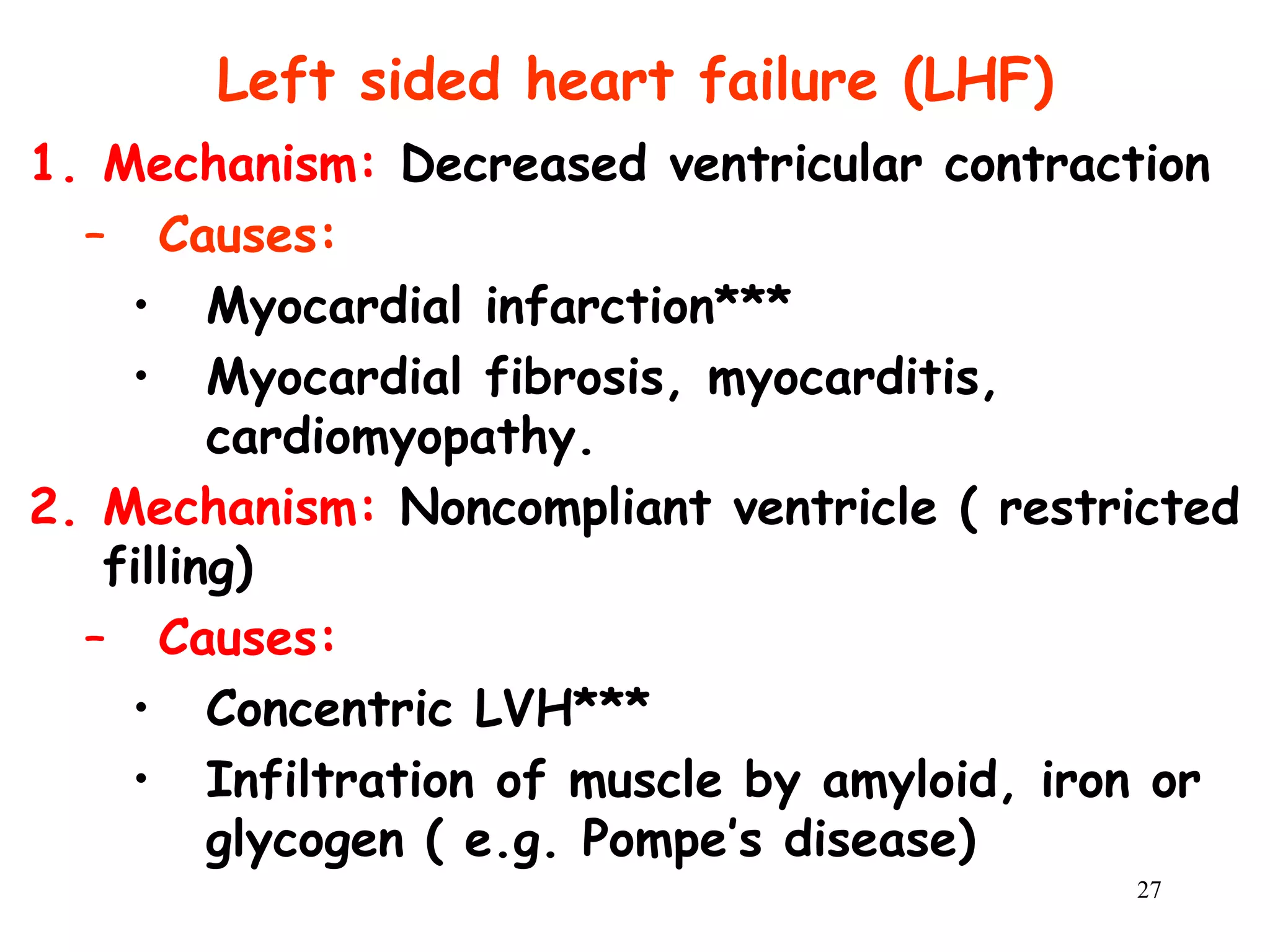 01 cardiac pathology | PPT | Free Download