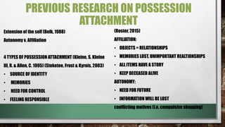 Possession Attachment and Disposal Presentation | PPTX