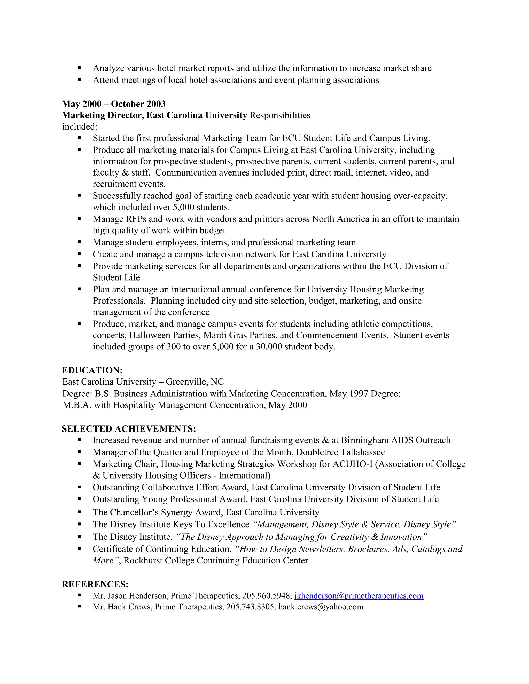Jamie Whitehurst Resume (1) | PDF