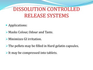 Novel Drug delivery system, Controlled drug delivery system | PPTX
