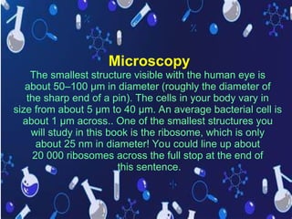 Cambridge AS & A Level Biology Cells Lesson 1 | PPT