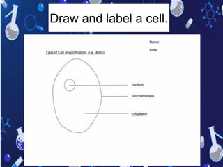 Cambridge AS & A Level Biology Cells Lesson 1 | PPT