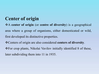 01 centers of diversity | PDF