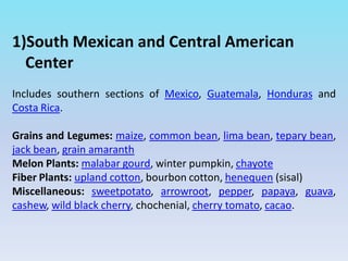 01 centers of diversity | PDF