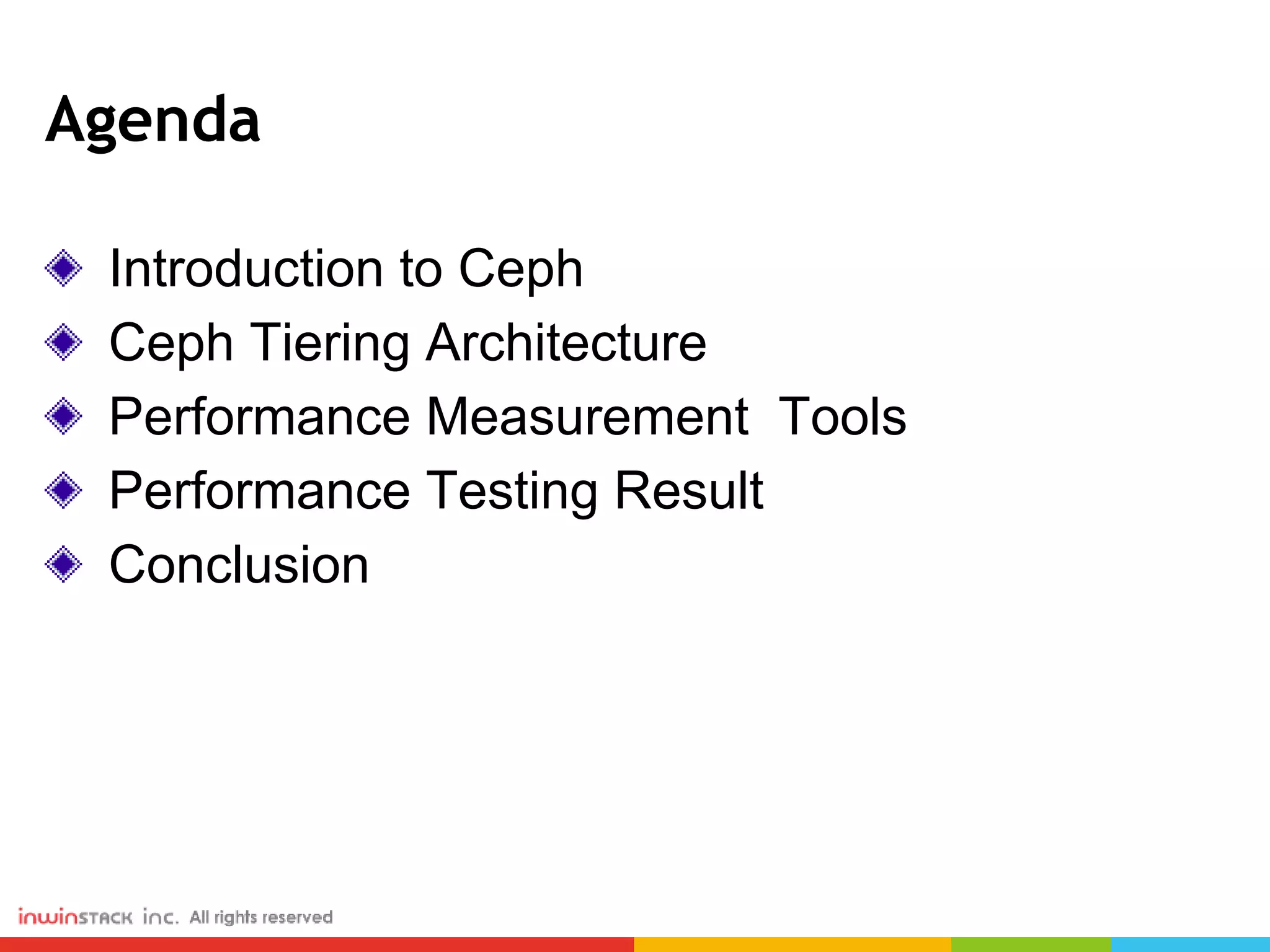 Ceph Day Taipei - Ceph Tiering with High Performance Architecture | PPTX