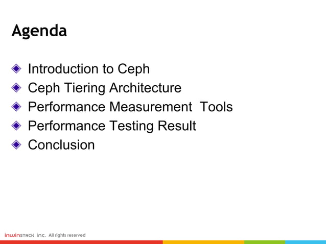 Ceph Day Taipei - Ceph Tiering with High Performance Architecture | PPTX