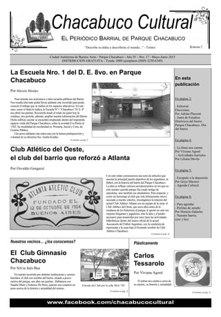 Chacabuco Cultural periodico nro 17 MAyo 2015 | PDF