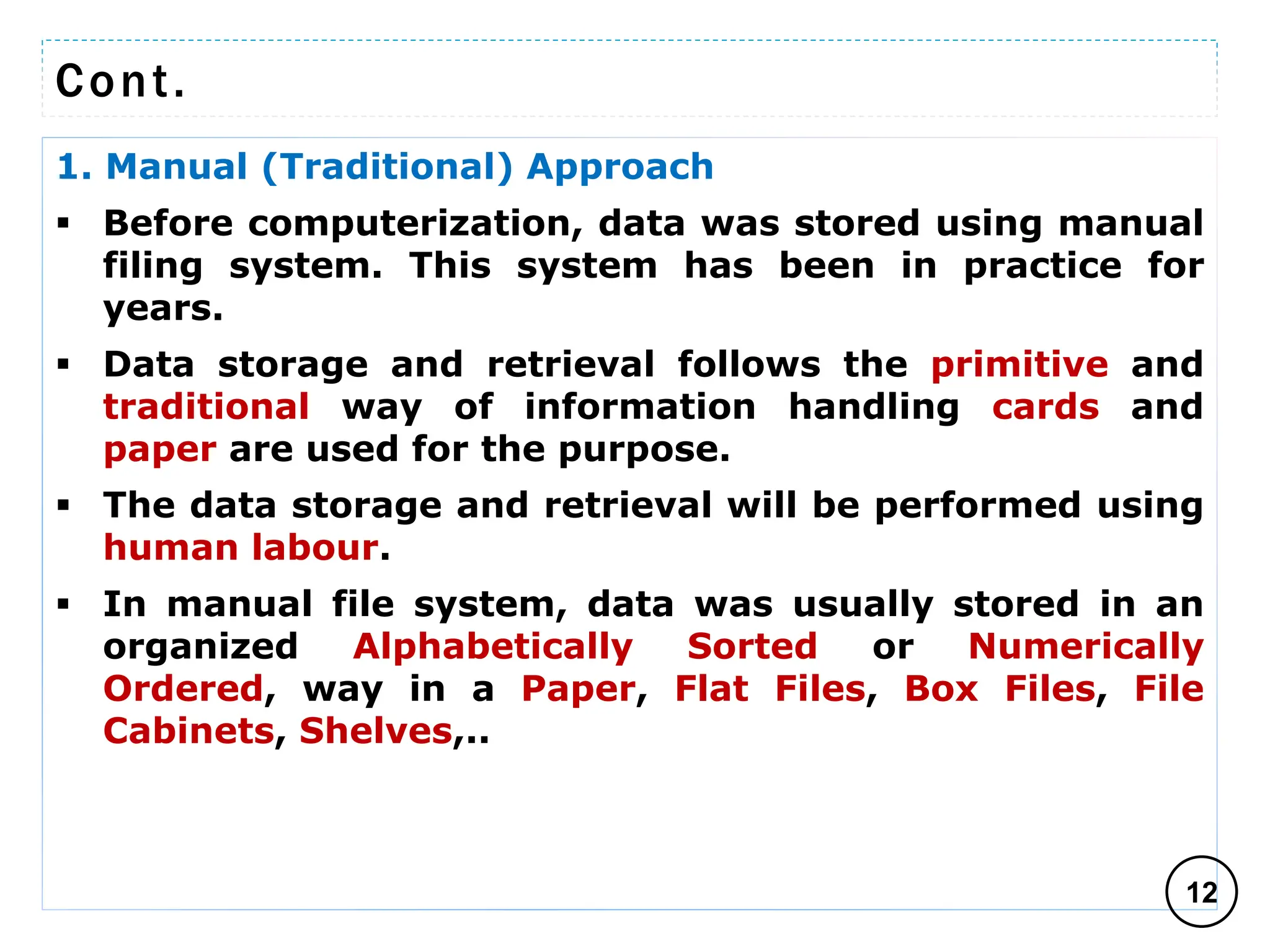 01 CHAPTER ONE PART I - OVERVIEW OF THE DATABASE SYSTEM.pptx | Databases | Computer Software and ...