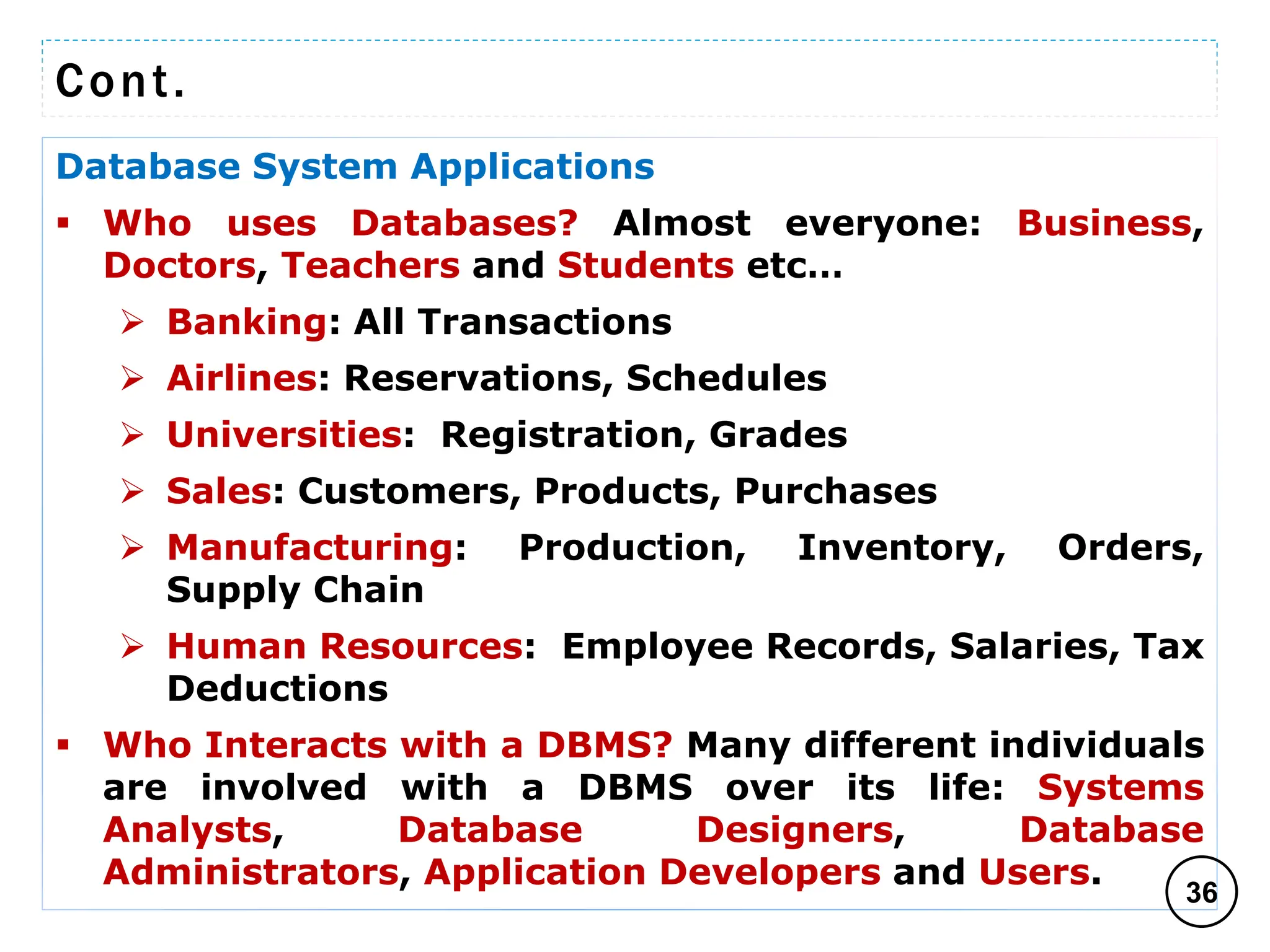 01 CHAPTER ONE PART I - OVERVIEW OF THE DATABASE SYSTEM.pptx