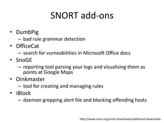 Network Intrusion Detection Systems #1 | PPTX