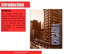 01 Chicago School | PPT
