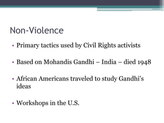 01 civil rights in the us | PPTX