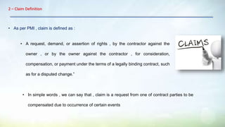 claims management framework | PPTX