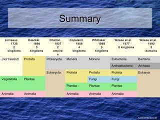 01 Classification | PPT | Biological Sciences | Science