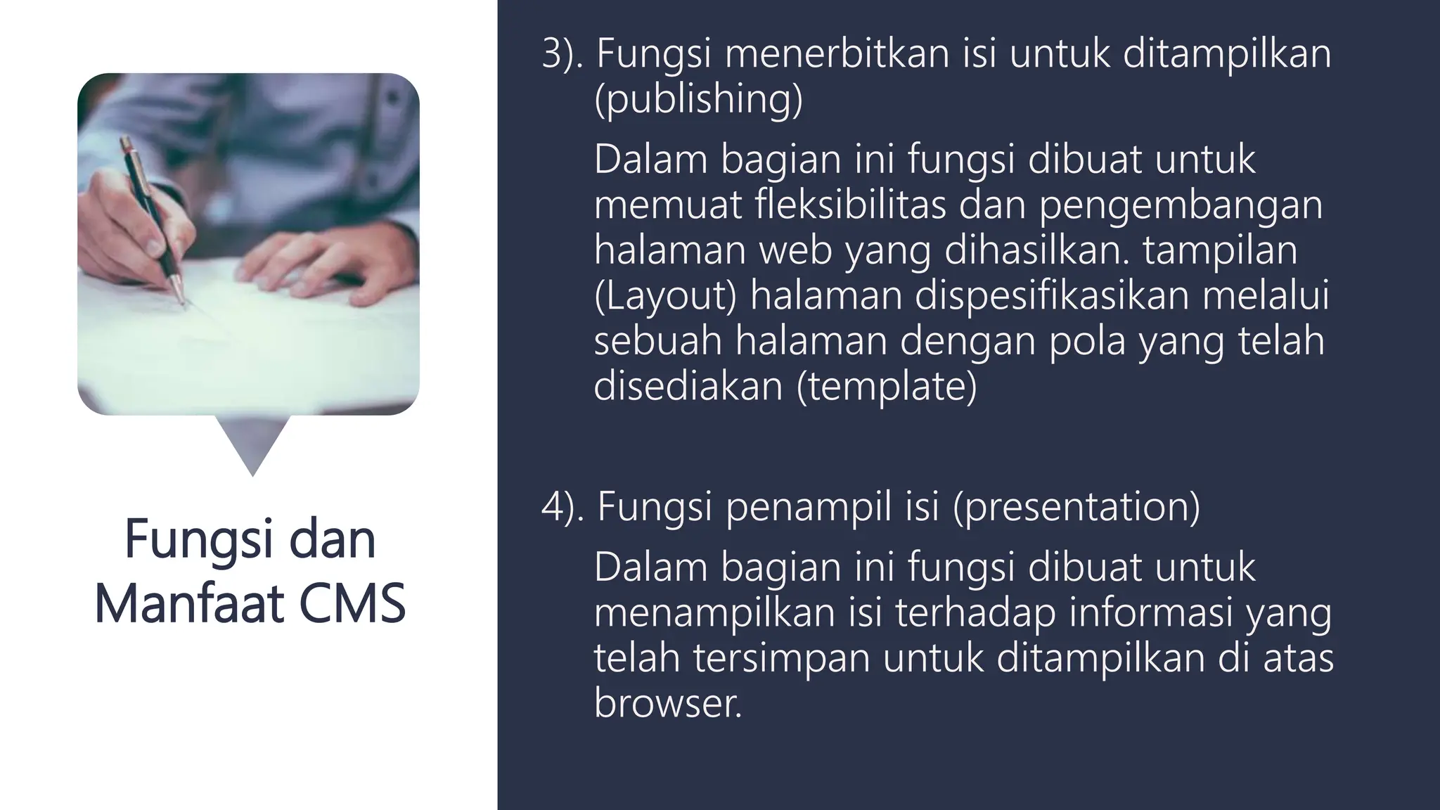 Pengertian dan Penjelasan tentang apa itu Content Management System | PPT
