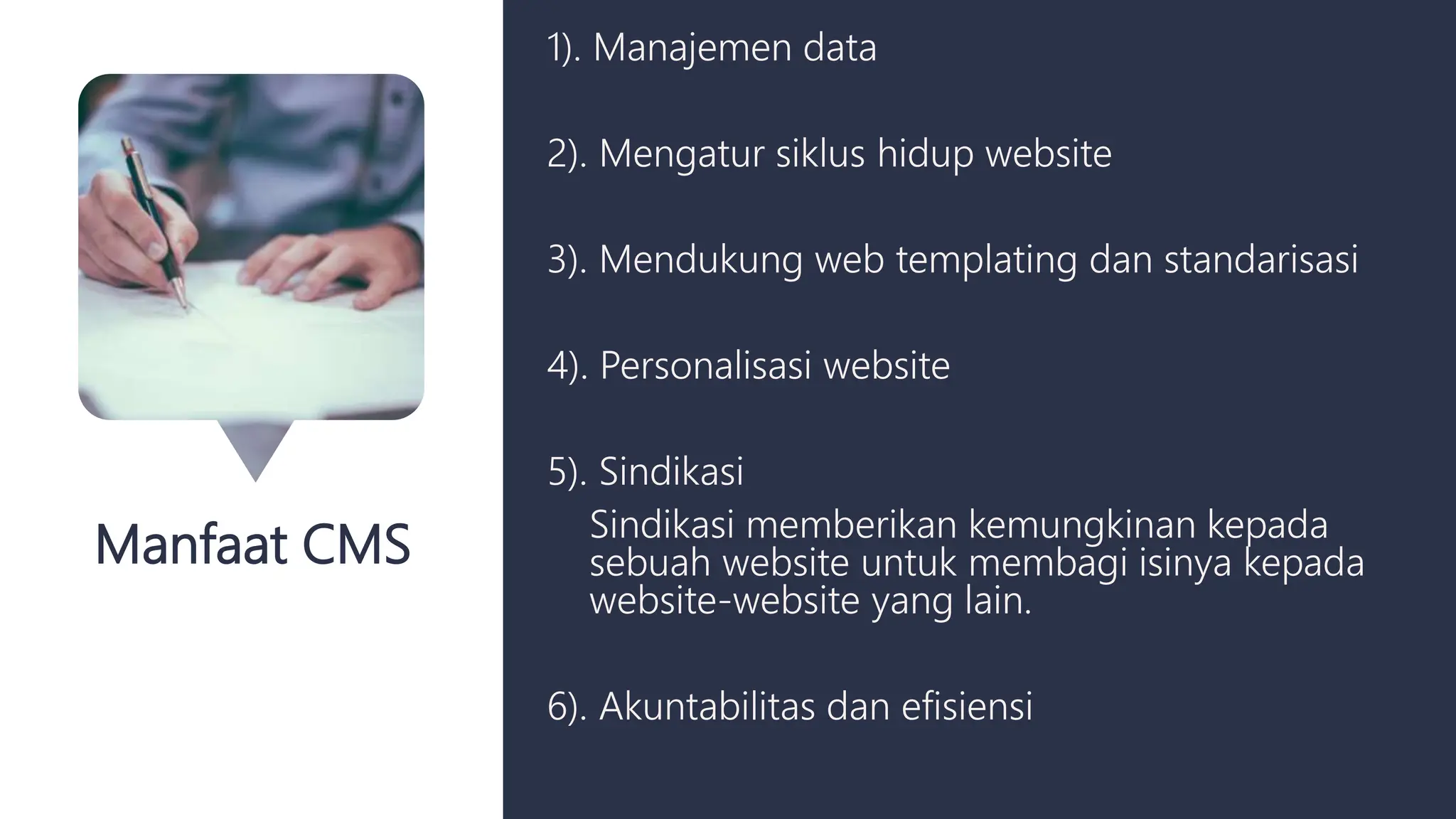 Pengertian dan Penjelasan tentang apa itu Content Management System | PPT