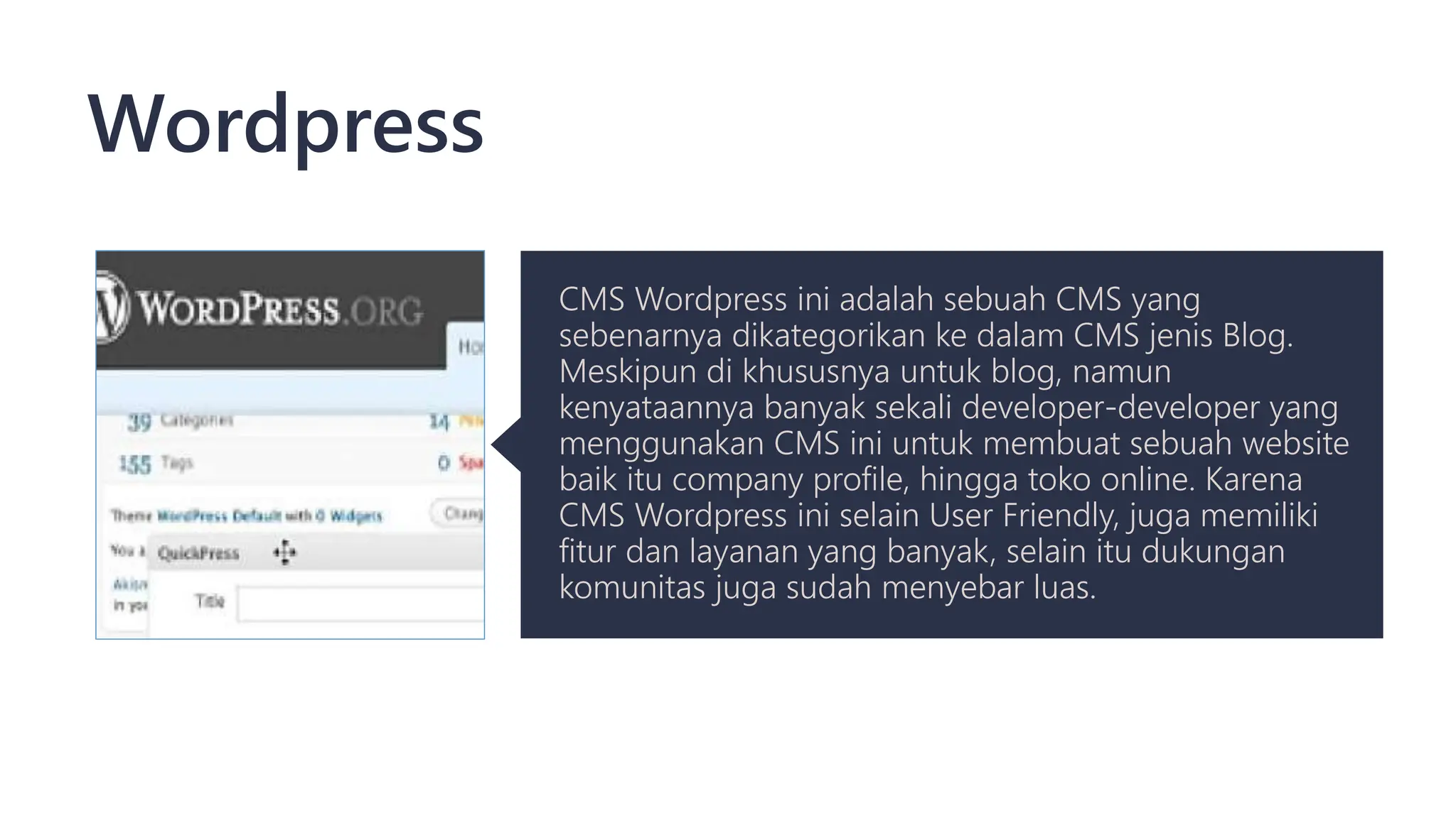 Pengertian dan Penjelasan tentang apa itu Content Management System | PPT