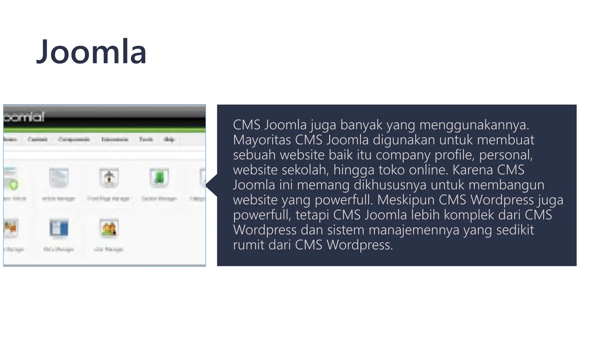 Pengertian dan Penjelasan tentang apa itu Content Management System | PPT