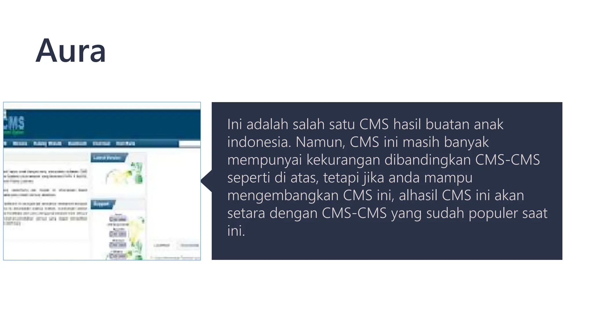 Pengertian dan Penjelasan tentang apa itu Content Management System | PPT