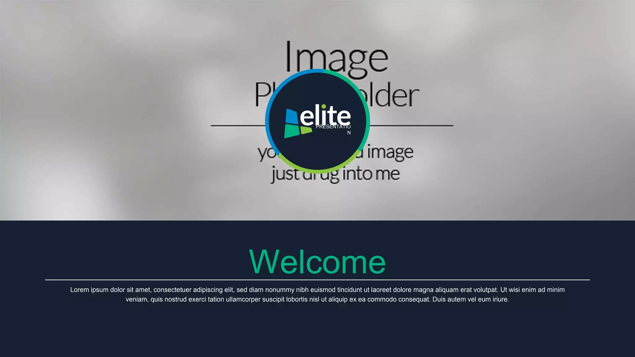 Elite PowerPoint Template with Infographics | PPTX