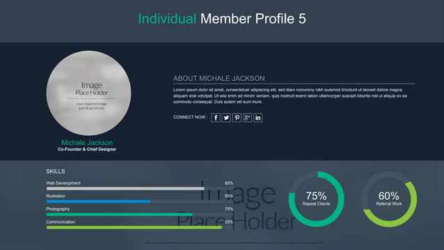Elite PowerPoint Template with Infographics | PPT