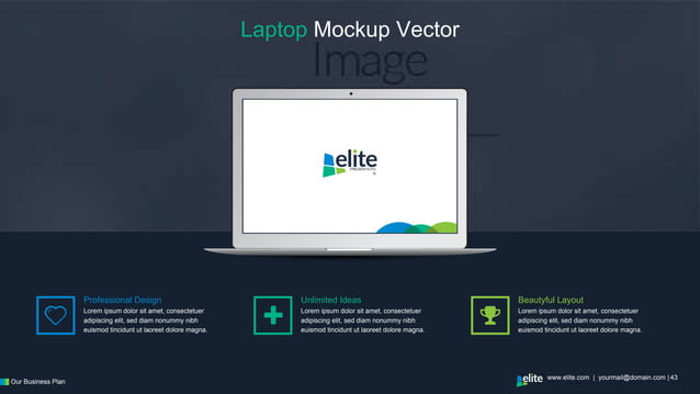 Elite PowerPoint Template with Infographics | PPT