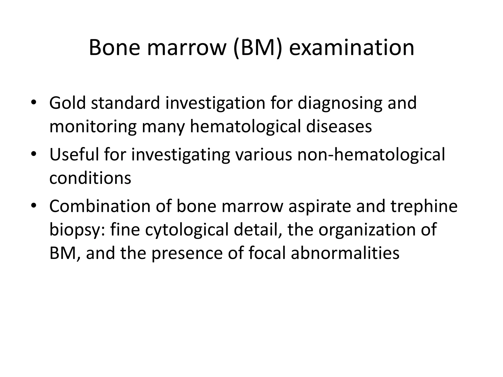 Common pitfalls in bone marrow biopsy based diagnostic approach | PPTX ...