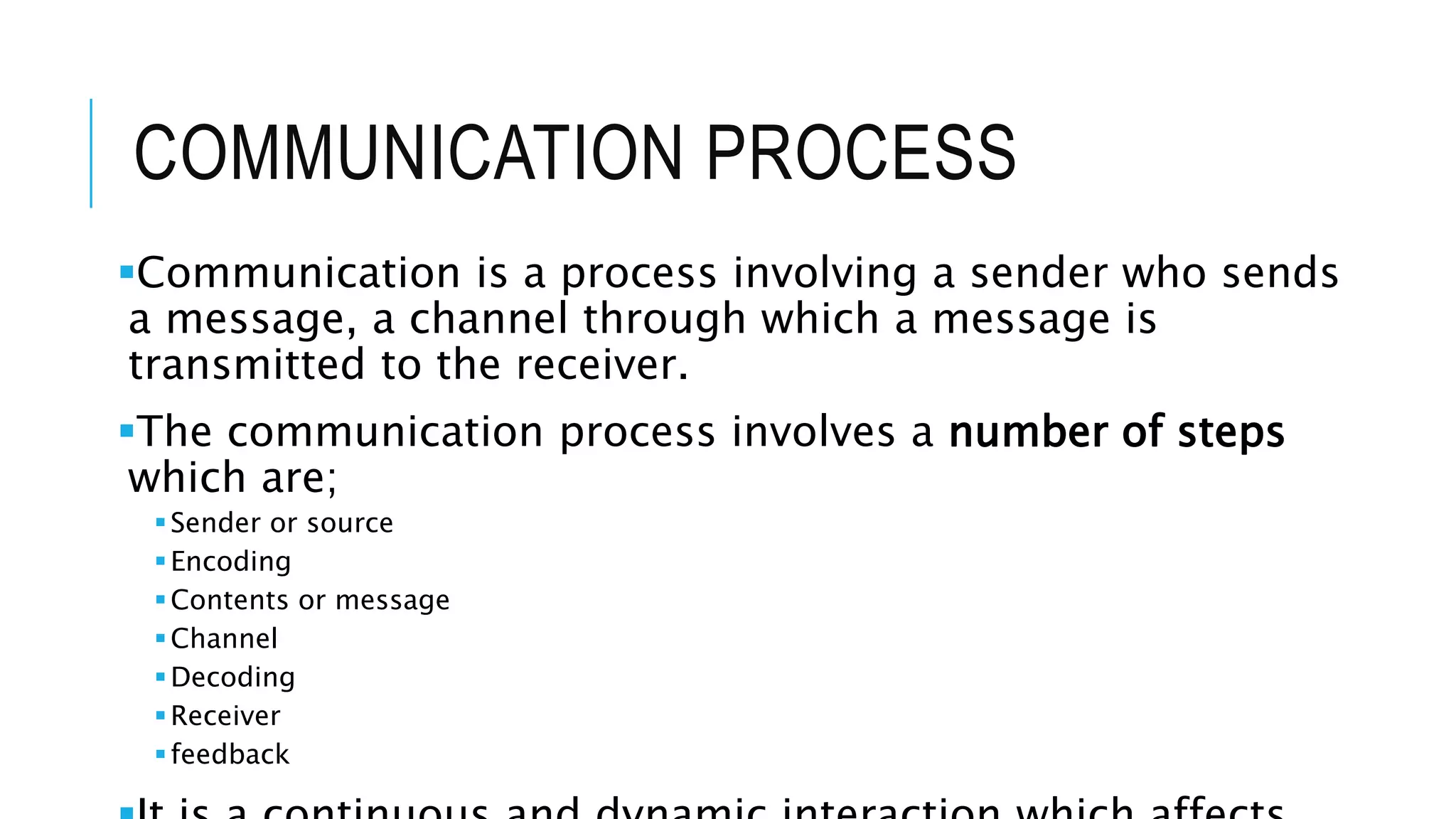 Introduction to communication | PPTX