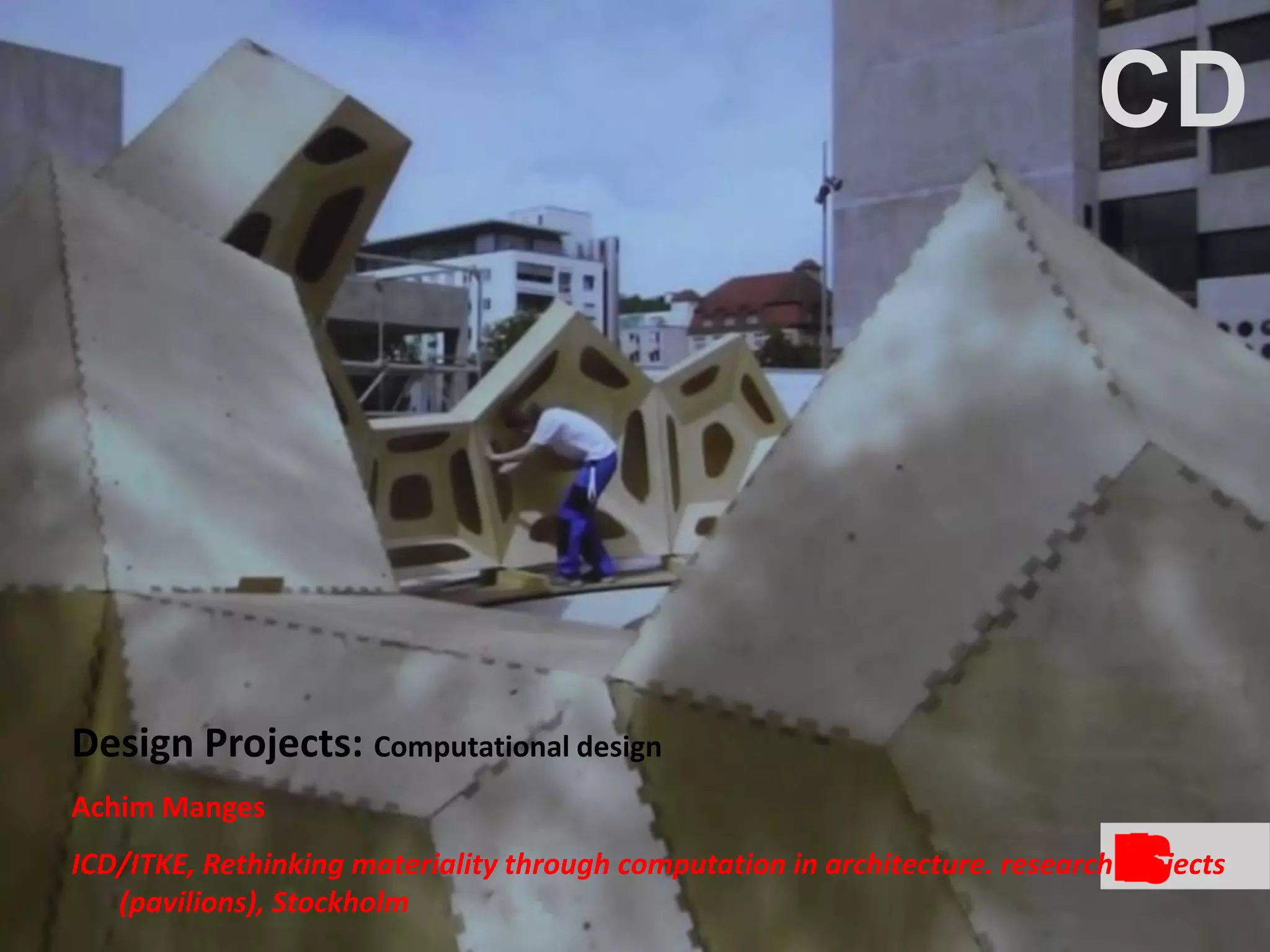 01 Computational Design and Digital Fabrication | PDF