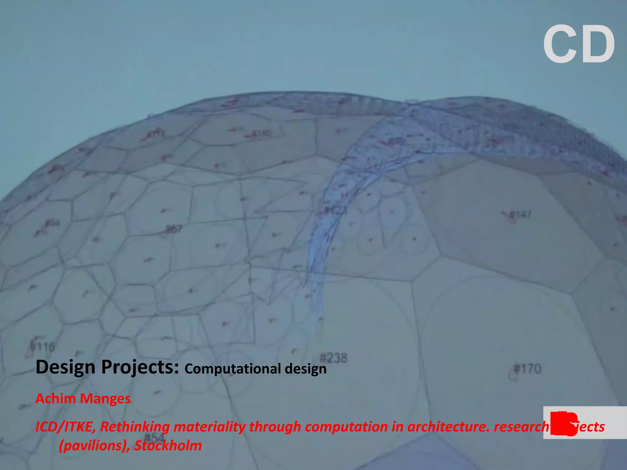 01 Computational Design and Digital Fabrication | PDF