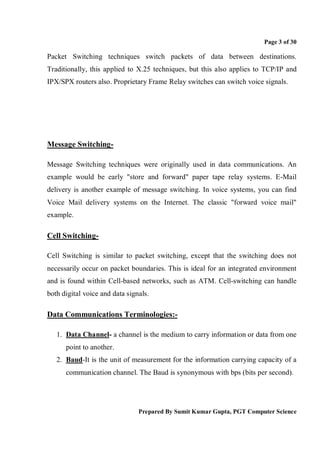 01 computer communication and networks v | PDF