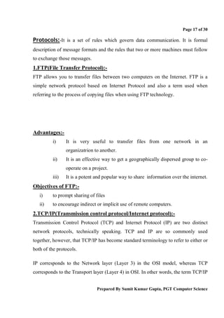 Computer communication and networks | PDF