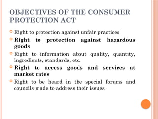 01 Consumer Protection Act, 1986.pptxdjdjjdj | PPT