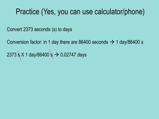 Converting Units | PPT
