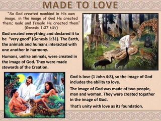 01 creation and fall | PPTX | Christianity | Religion & Spirituality