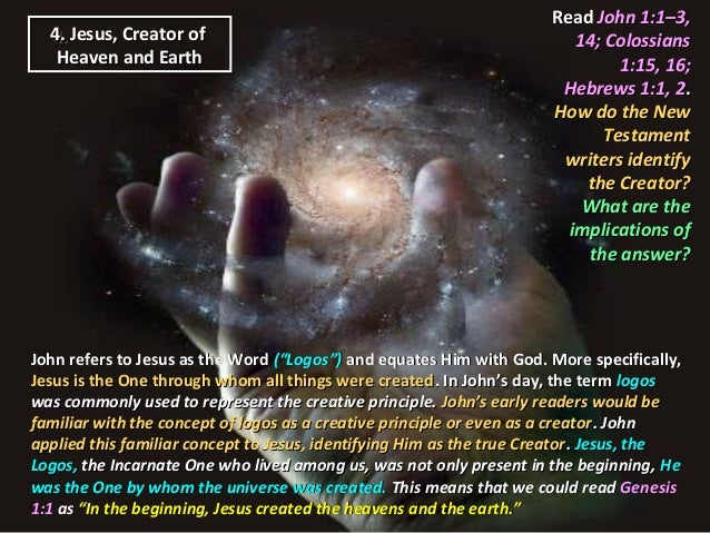 Supreme Creator Universe Jesus