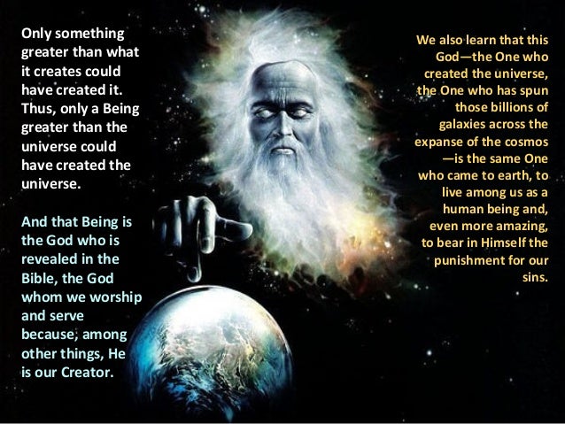 Supreme Creator Universe Jesus