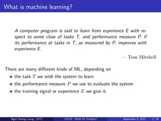 01_CS115 Machine Learning Overview .pdf
