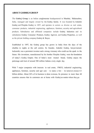 01 csr project godrej | PDF