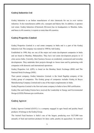 01 csr project godrej | PDF