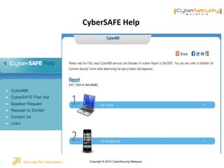 01 Cyber Safe Malaysia Website Fundamentals | PPT