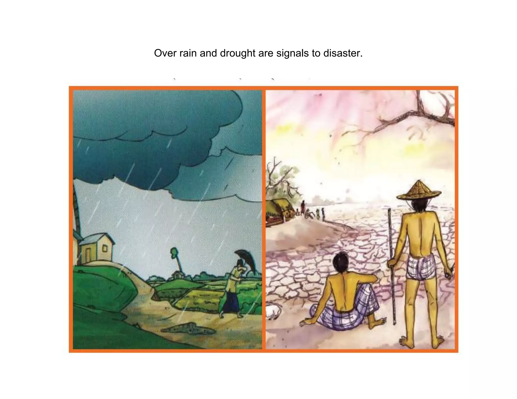 A pictorial book for childrenon on disaster preparedness and disaster ...