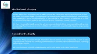 SIPL Company Profile | PPT