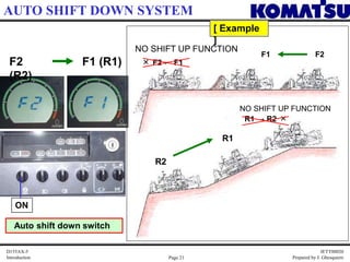 komatsunew upload D155_INTRODUCTION .ppt
