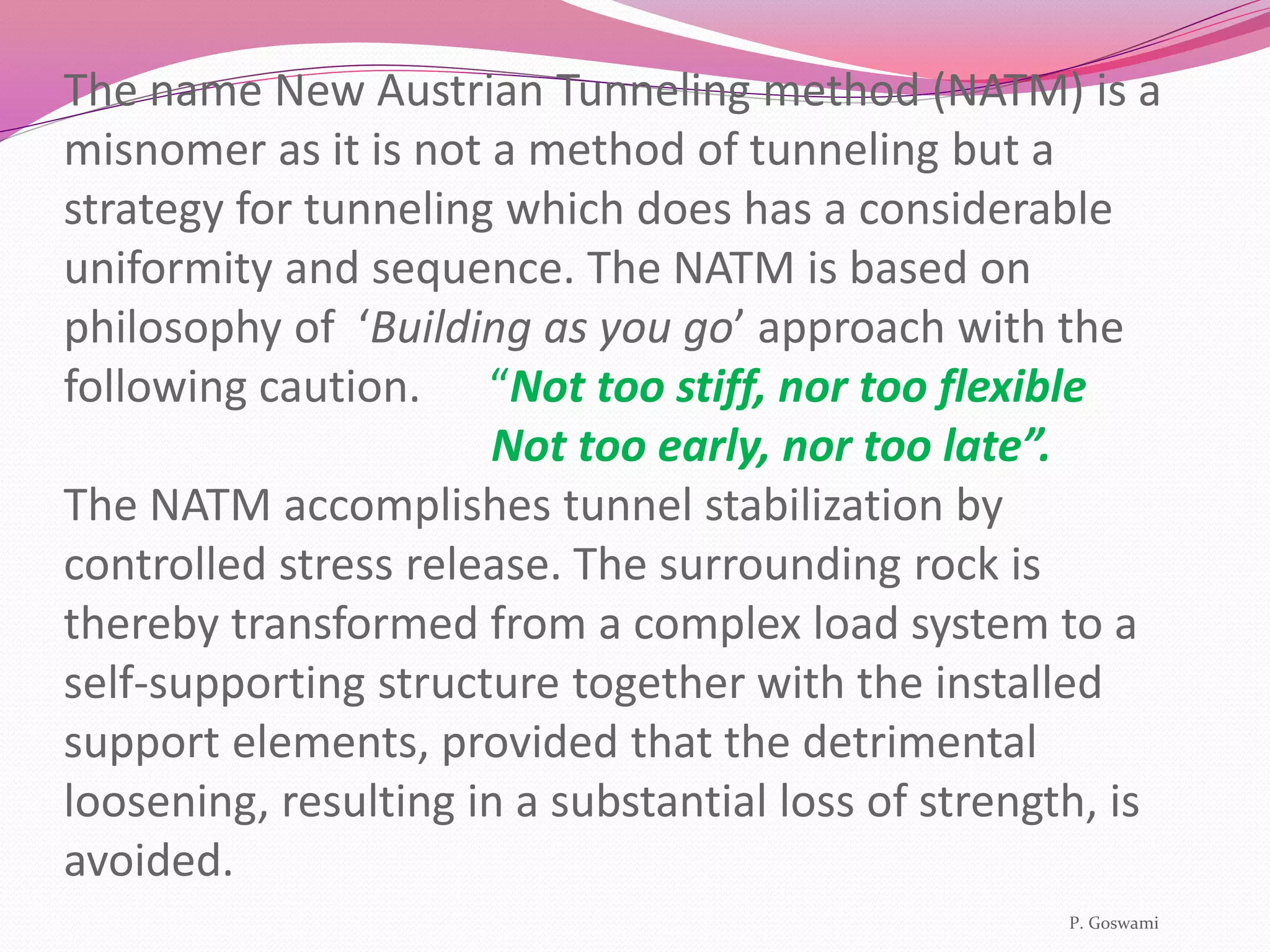 NATM-Time cycle presentation (2) | PDF