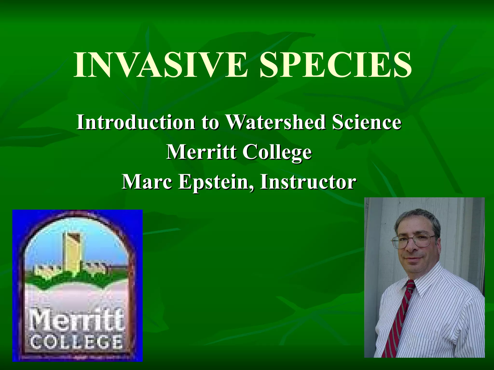 Invasive Species | PPT