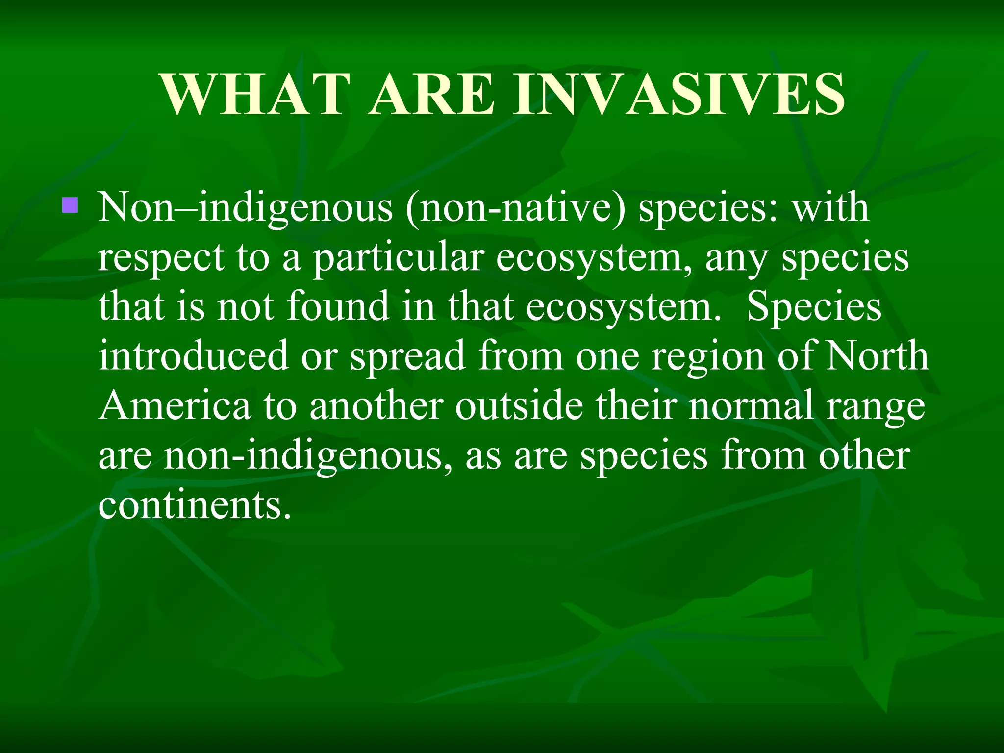 Invasive Species | PPT