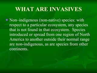 Invasive Species | PPT